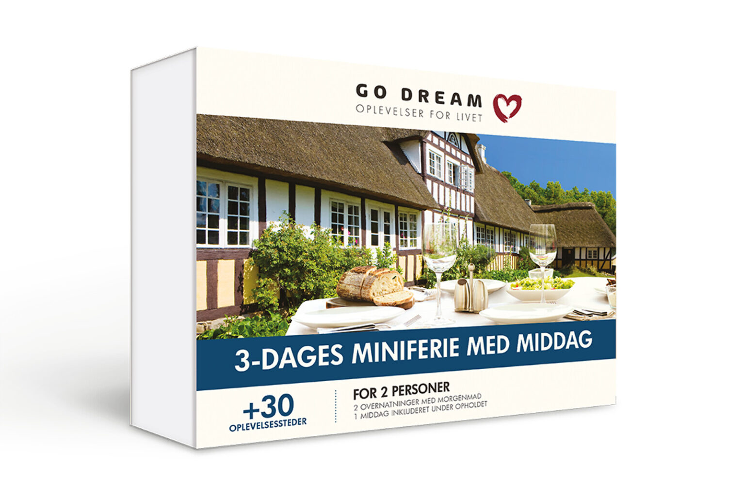 3-dages Miniferie Med Middag - Rejse og Ophold - GO DREAM